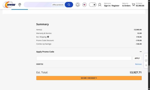 Newegg Promo Codes (9 Verified) - $50 Off w/Code Apr 2025