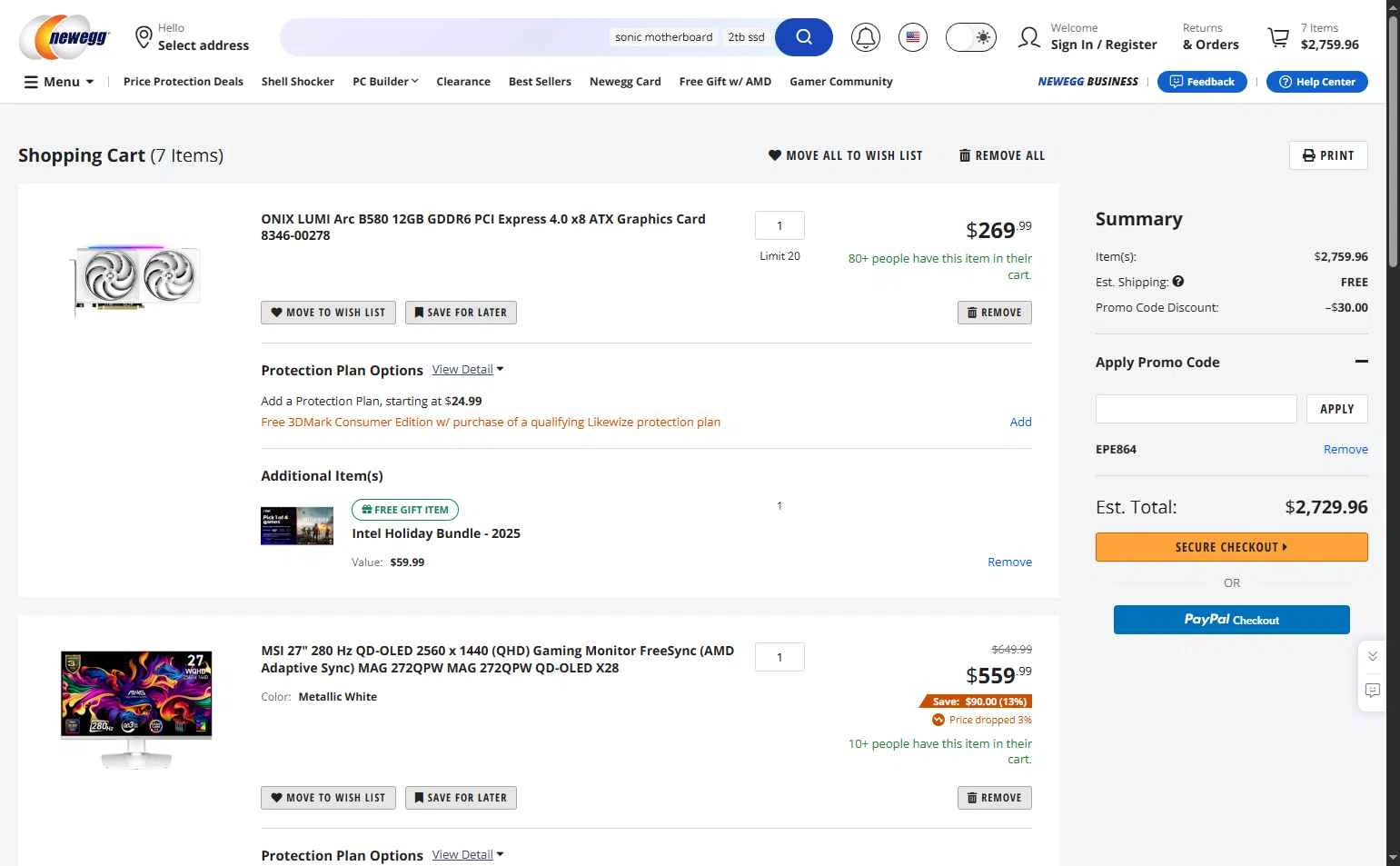 Newegg Promo Codes - $50 Off (41 Verified) Nov 2025