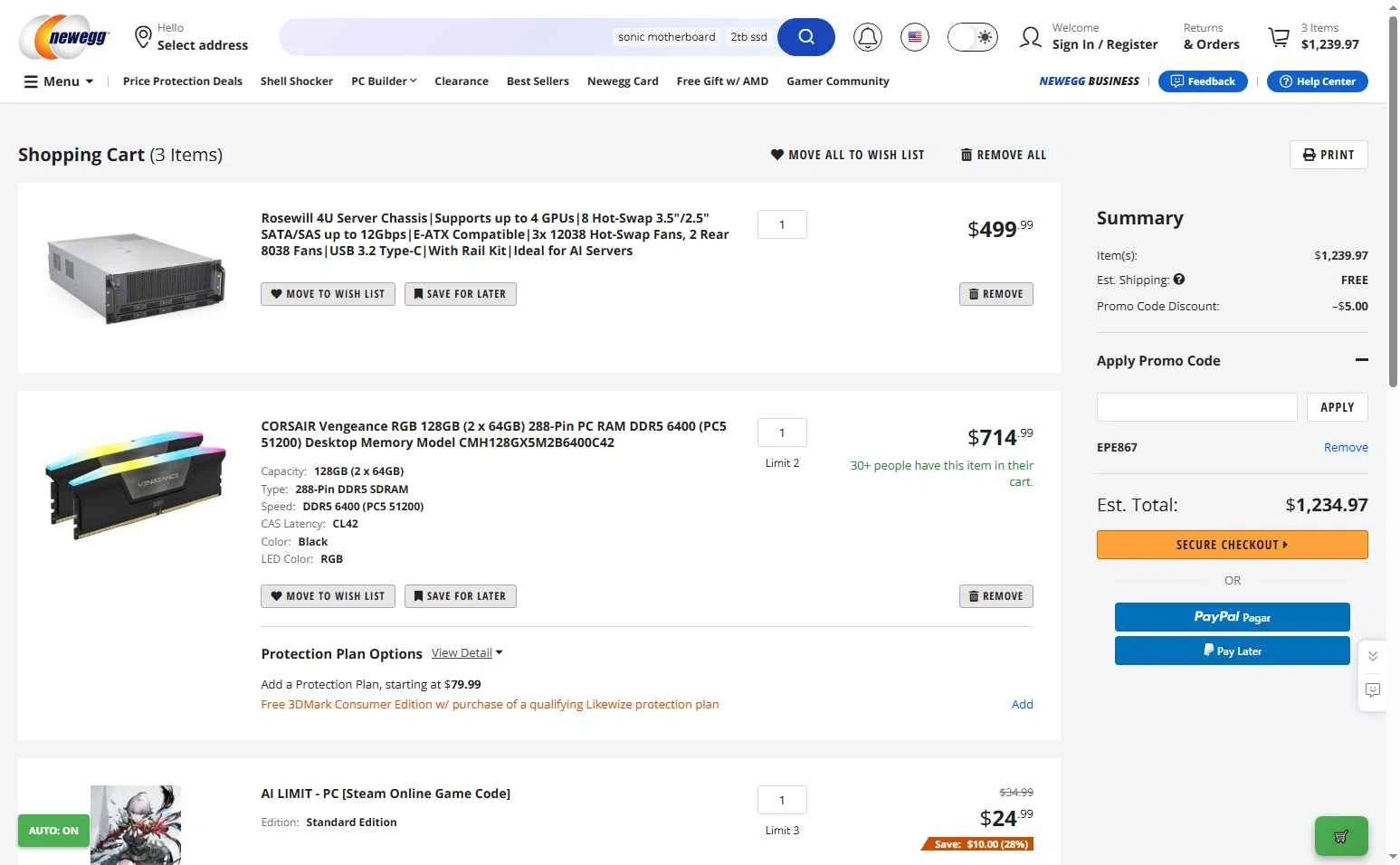 Newegg Promo Codes - $50 Off (41 Verified) Nov 2025