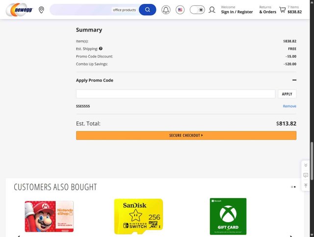 Newegg Promo Codes (9 Verified) - $120 Off w/Code May 2025