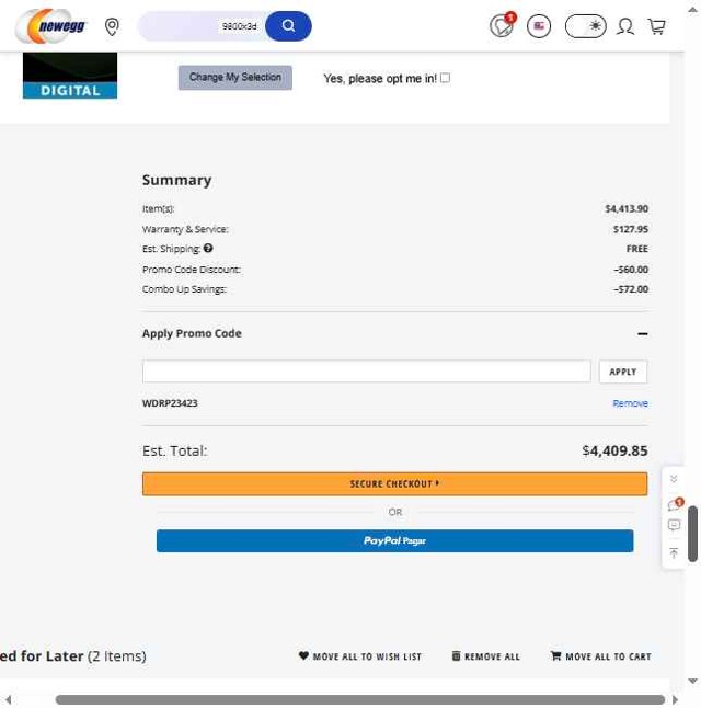 Newegg Promo Codes (9 Verified) - $100 Off w/Code May 2025