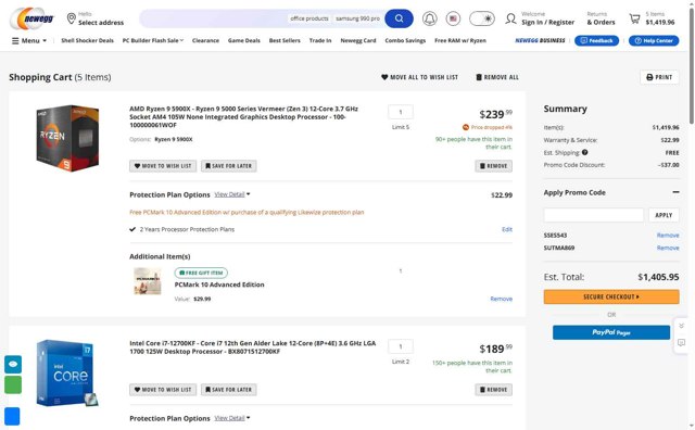 Newegg Promo Codes (9 Verified) - $120 Off w/Code May 2025