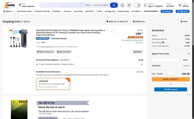 Newegg Promo Codes (9 Verified) - $100 Off w/Code May 2025