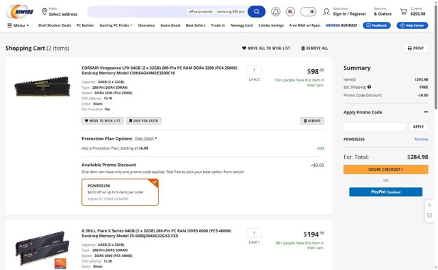 Newegg Promo Codes (9 Verified) - $120 Off w/Code May 2025