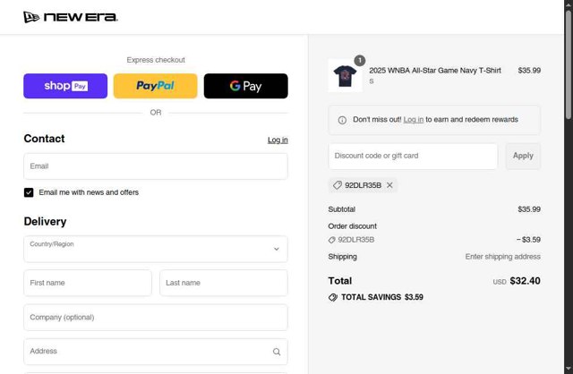 New Era Cap Promo Codes (1 Verified) - 20% Off Sep 2025