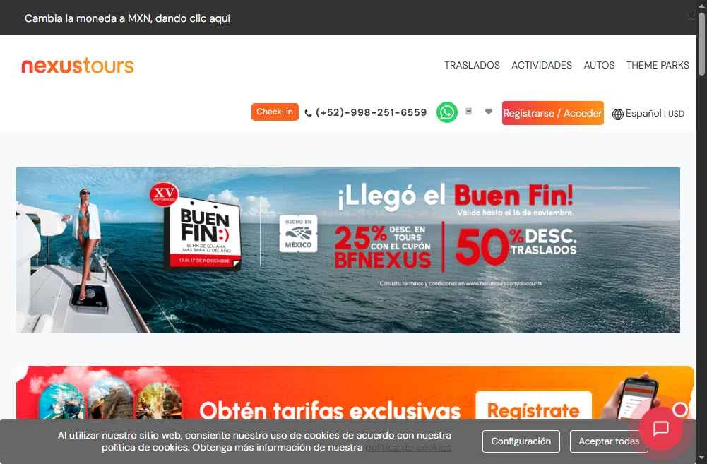 Nexus Tours Promo Codes - 5% Off (4 Verified) Jan 2026