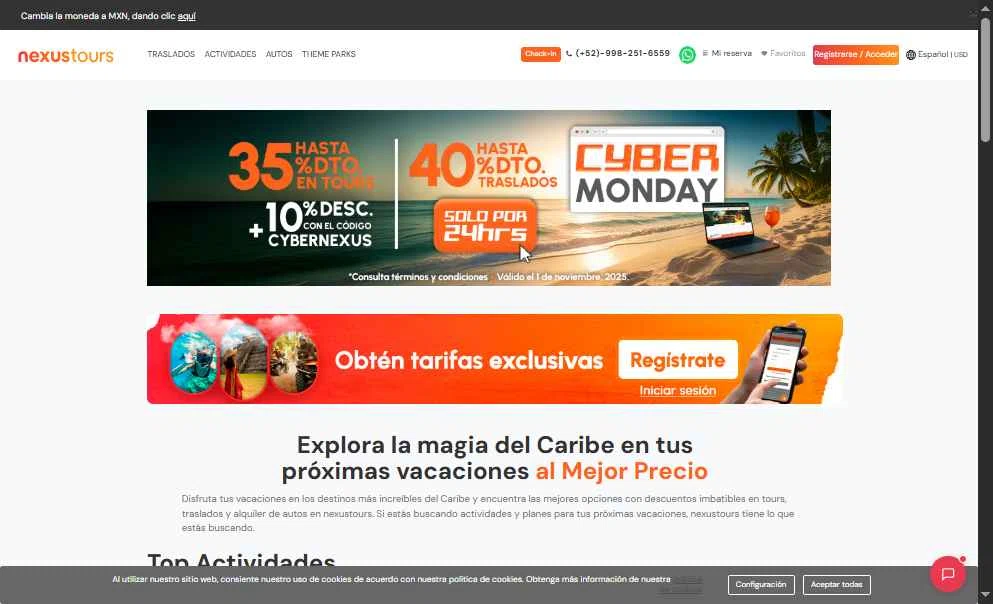 Nexus Tours Promo Codes - 5% Off (4 Verified) Jan 2026