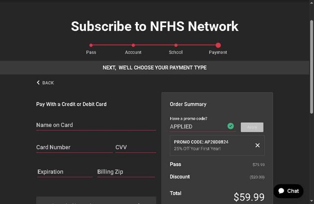 NFHS Network Promo Codes - 50% Off (Verified) Aug 2025