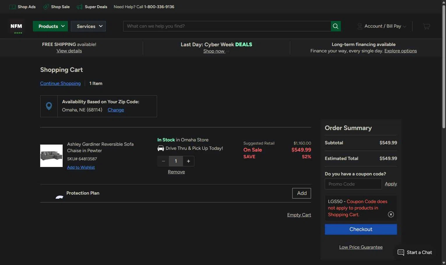 Nebraska Furniture Mart Promo Code - $500 Off Jan 2026
