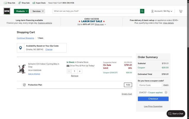 Nebraska Furniture Mart Promo Codes - $10 Off Sep 2025