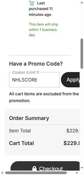 NHL Shop Promo Codes - 10% Off (7 Verified) Nov 2025