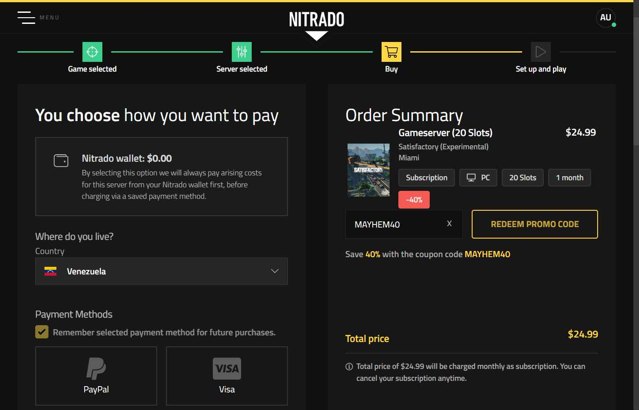 Nitrado Discount Codes - 10% Off (1 Verified) Jun 2025