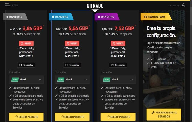 Nitrado Discount Codes - 15% Off (2 Verified) Jun 2025