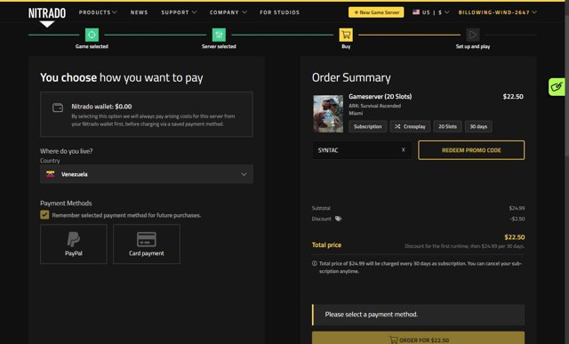 Nitrado Discount Codes - 10% Off (1 Verified) Jun 2025