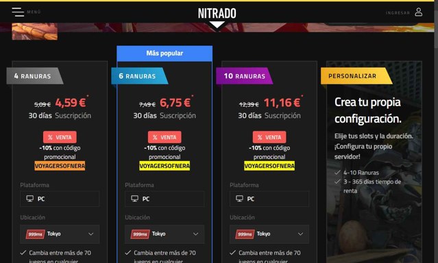 Nitrado Discount Codes - 15% Off (4 Verified) Sep 2025