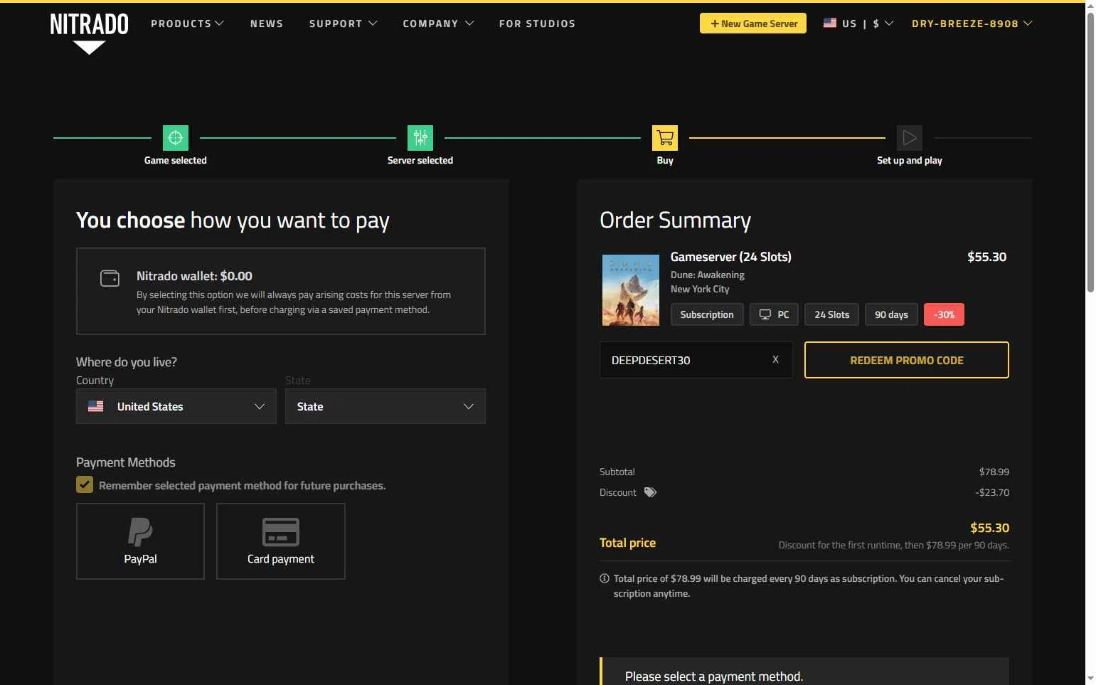 Nitrado Promo Codes - 10% Off (2 Verified) Nov 2025
