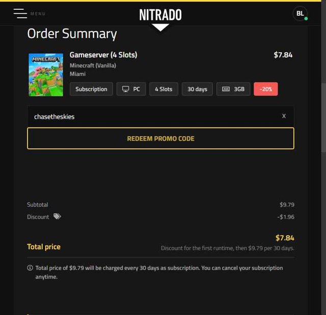Nitrado Discount Codes - 10% Off (1 Verified) Jul 2025