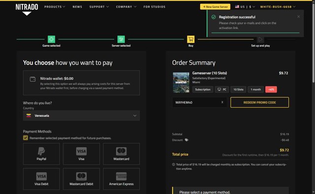 Nitrado Discount Codes - 15% Off (2 Verified) Jun 2025