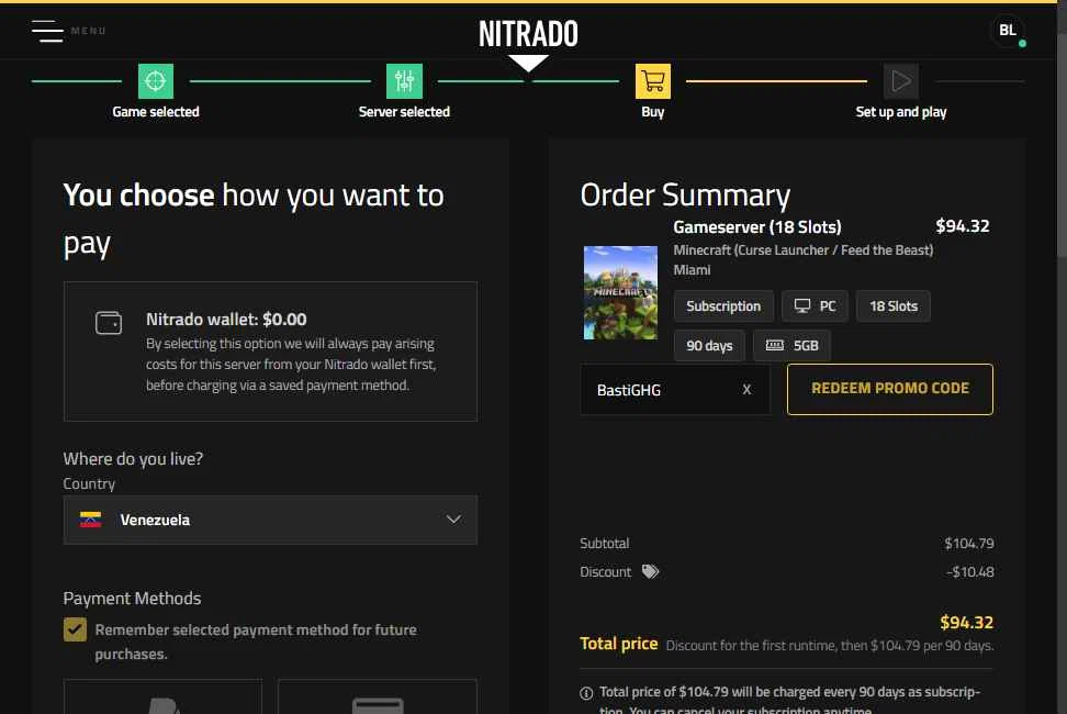 Nitrado Discount Codes - 10% Off (1 Verified) Oct 2025