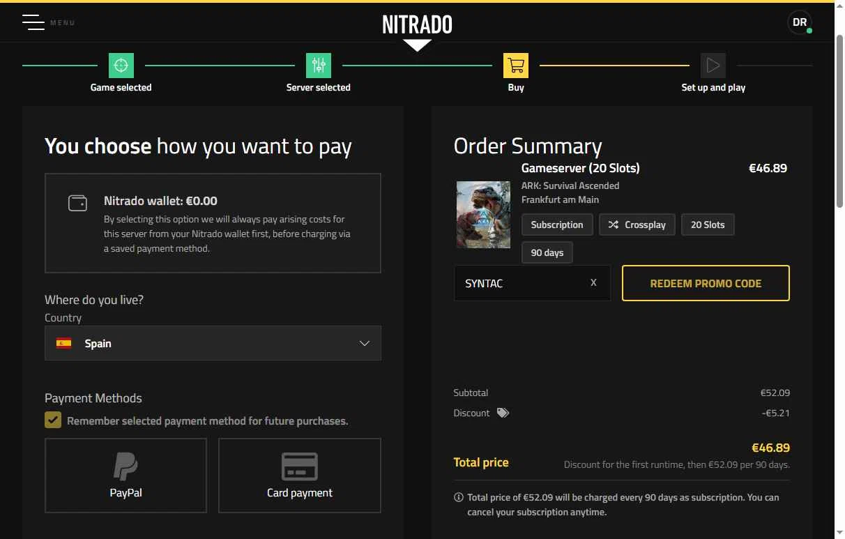 Nitrado Promo Codes - 10% Off (4 Verified) Dec 2025