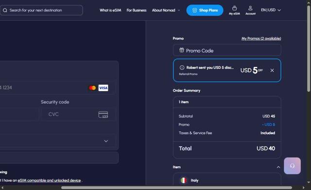 Nomad App Promo Codes (3 Verified) - 20% Off w/Code Oct 2025