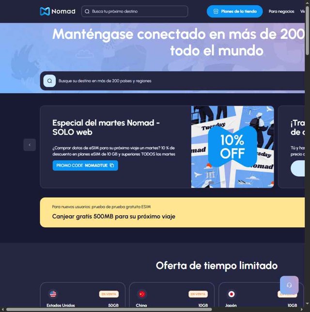 Nomad App Promo Codes (5 Verified) - 25% Off w/Code Jul 2025