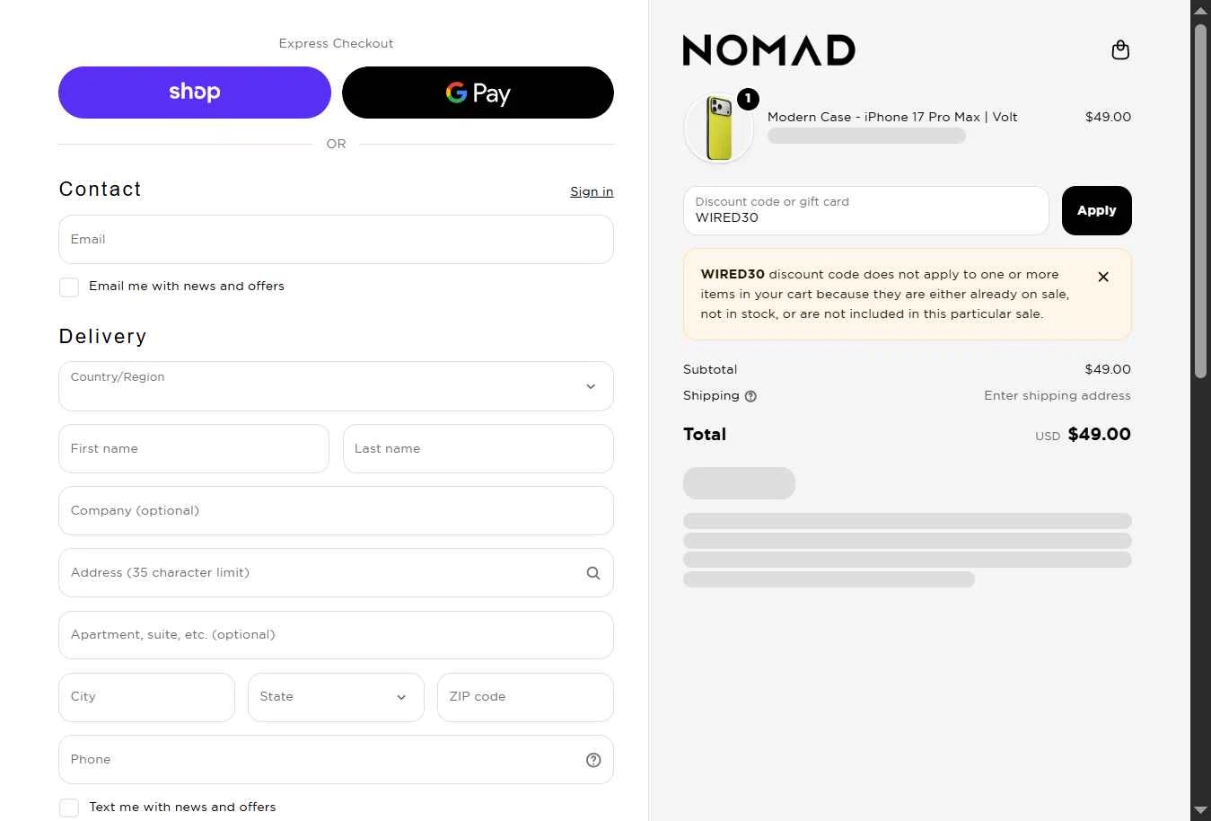 Nomad Goods Promo Codes - 5% Off (4 Verified) Nov 2025