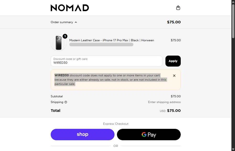 Nomad Goods Promo Codes - 5% Off (4 Verified) Nov 2025