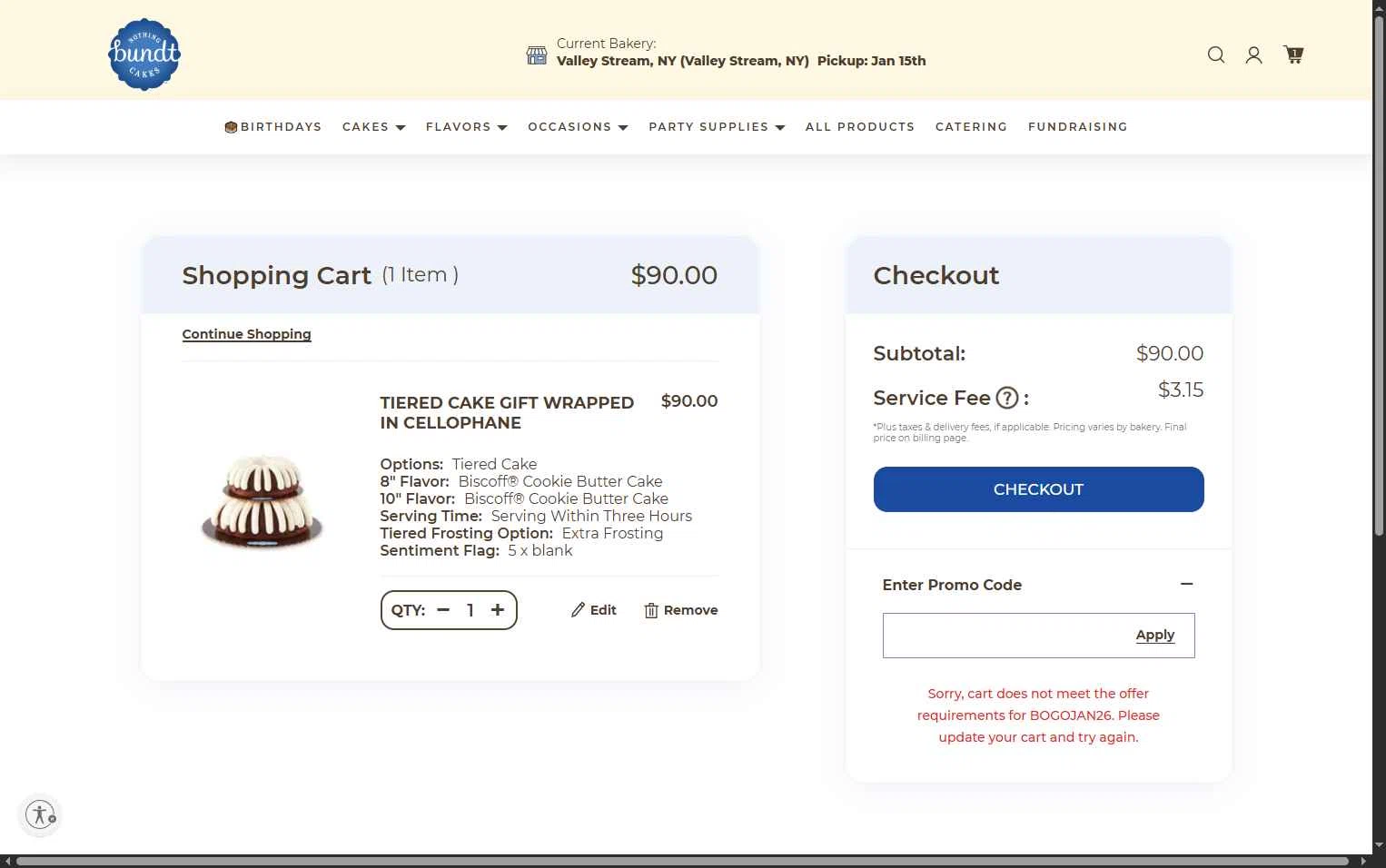 Nothing Bundt Cakes Promo Code - $5 Off Jan 2026