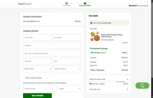 NutriSystem Promo Codes - $50 Off (Verified) Sep 2025