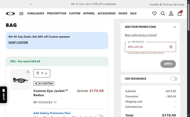 Oakley Discount Codes - $10 Off (4 Verified) Jul 2025