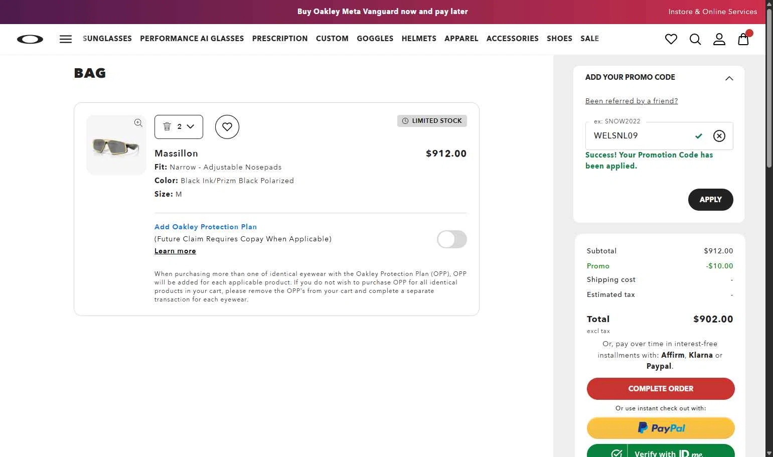 Oakley Discount Codes - $10 Off (5 Verified) Nov 2025