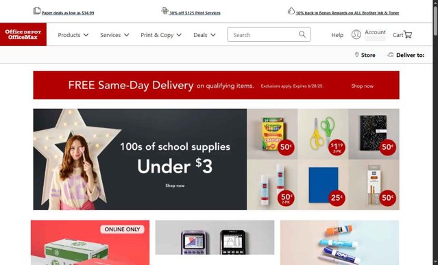Office Depot Promo Codes - 50% Off (Verified) Jul 2025