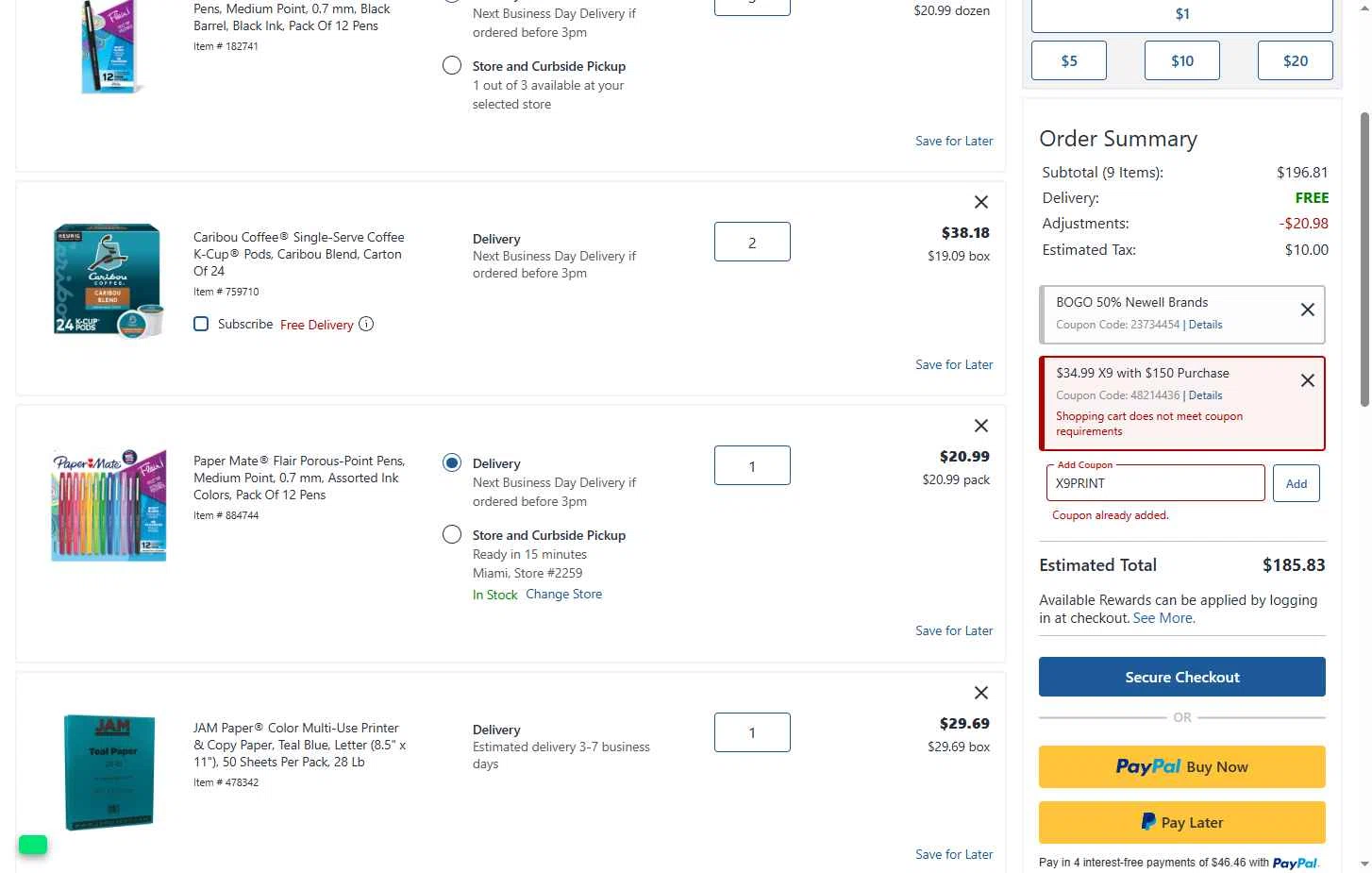 Office Depot Promo Codes - $20 Off (8 Verified) Nov 2025
