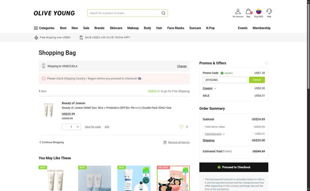 OLIVE YOUNG Promo Codes (10 Verified) - 15% Off May 2025