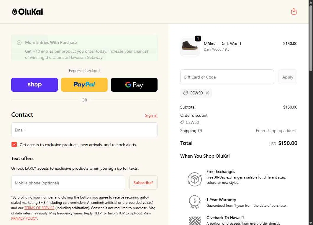 OluKai Promo Codes - 50% Off (4 Verified) June 2026