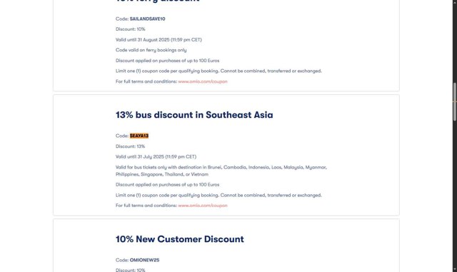 Omio Promo Codes - 12% Off Coupons Aug 2025