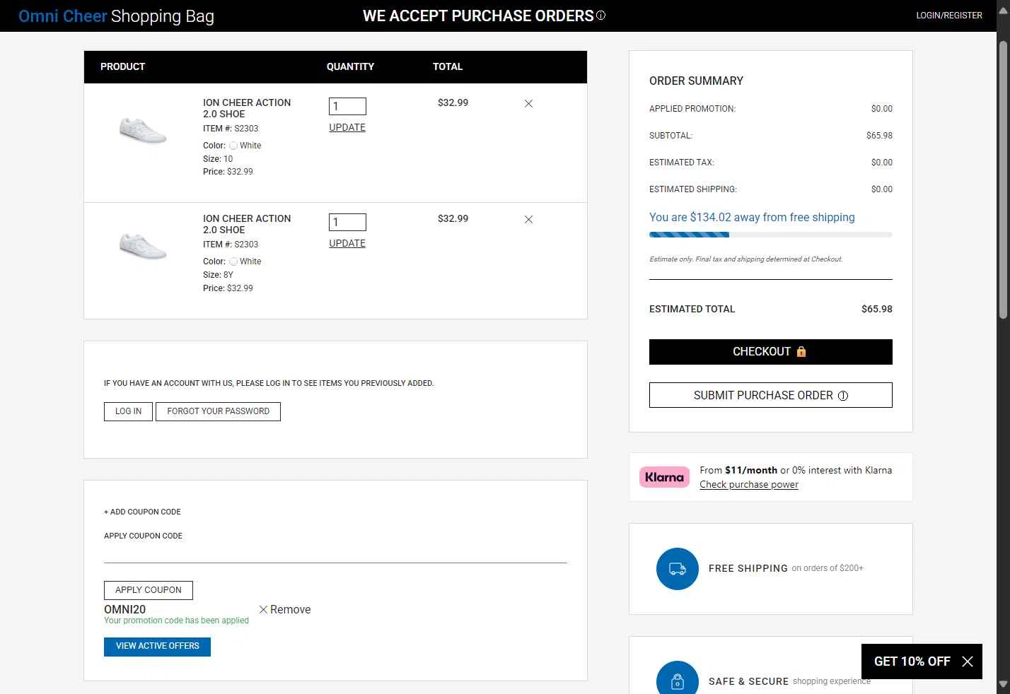 Omni Cheer Promo Codes (12 Verified) - 25% Off Oct 2025