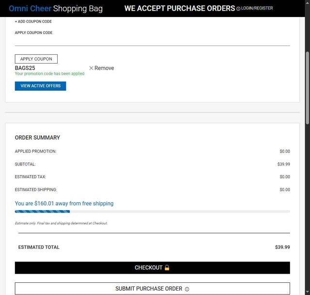 Omni Cheer Promo Codes (12 Verified) - 25% Off Oct 2025