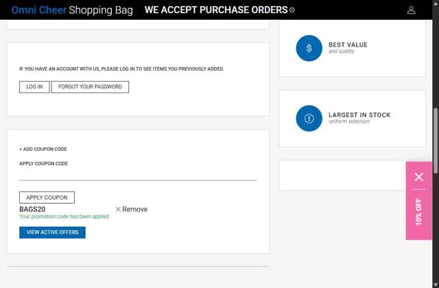 Omni Cheer Promo Codes (11 Verified) - 25% Off Sep 2025