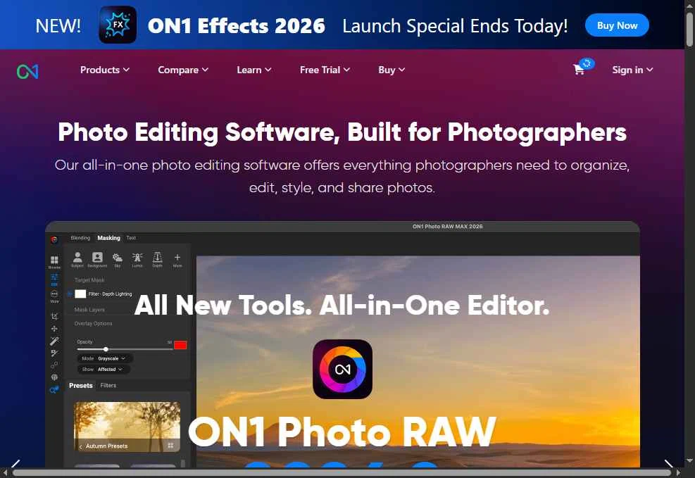 ON1 Promo Codes - 25% Off (23 Verified) Feb 2026