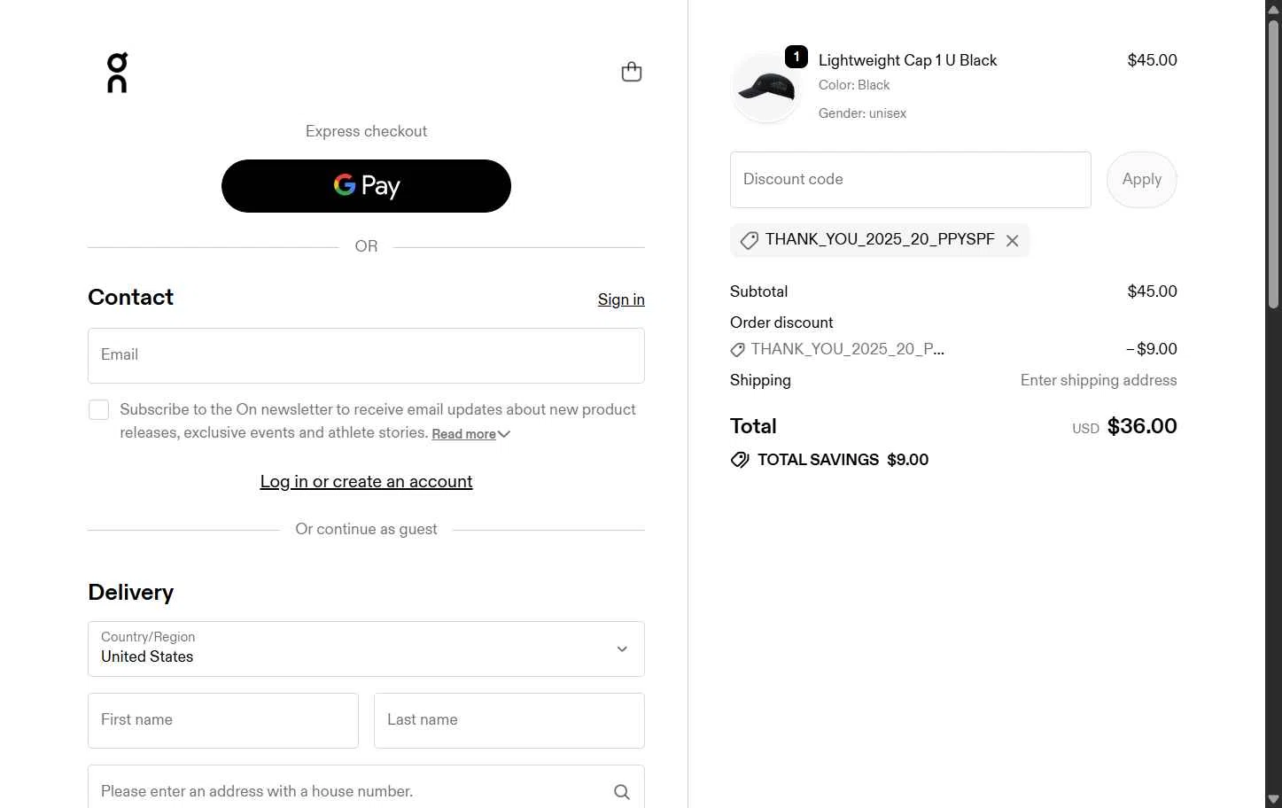 On Running Promo Codes - 20% Off (1 Verified) Nov 2025