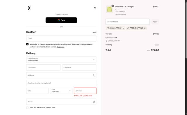 On Running Promo Codes (3 Verified) - 10% Off Jul 2025