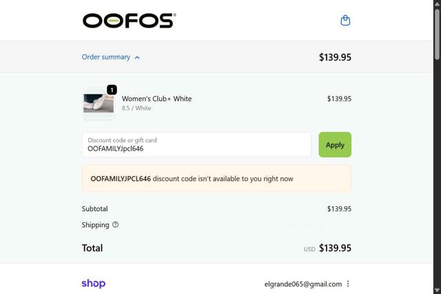 Oofos Discount Codes - 5% Off (1 Verified) Oct 2025