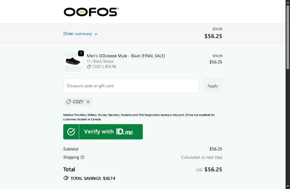 Oofos Discount Codes - 5% Off (3 Verified) Oct 2025