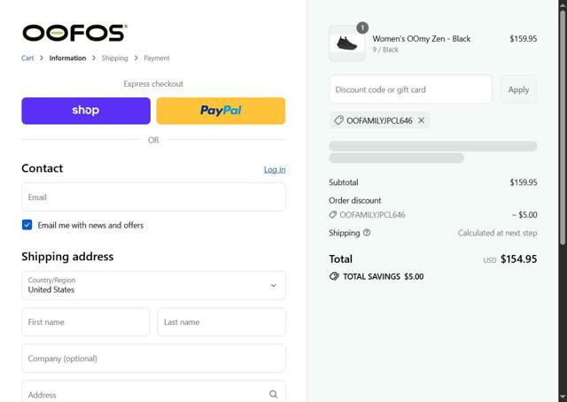 Oofos Promo Codes - 20% Off Coupons Sep 2025