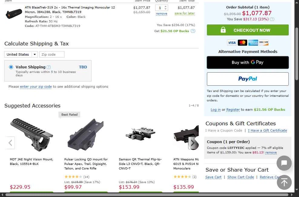 Optics Planet Promo Codes - 5% Off (27 Verified) Nov 2025