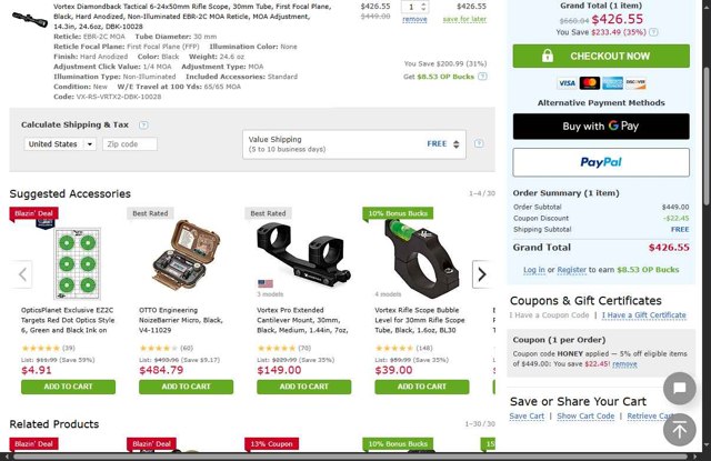 Optics Planet Promo Codes - 10% Off (Verified) Jul 2025