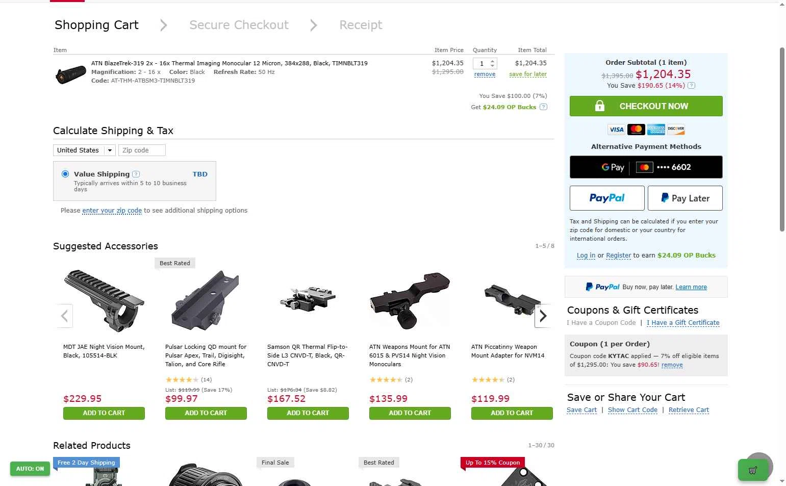 Optics Planet Promo Codes - 5% Off (Verified) Oct 2025