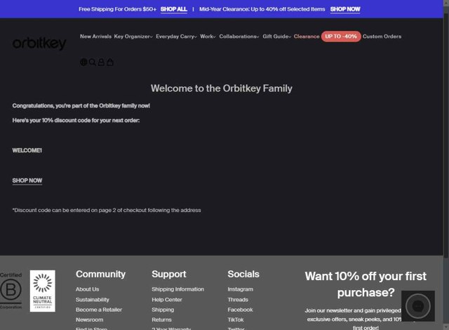 Orbitkey Promo Codes - 20% Off Coupons Aug 2025